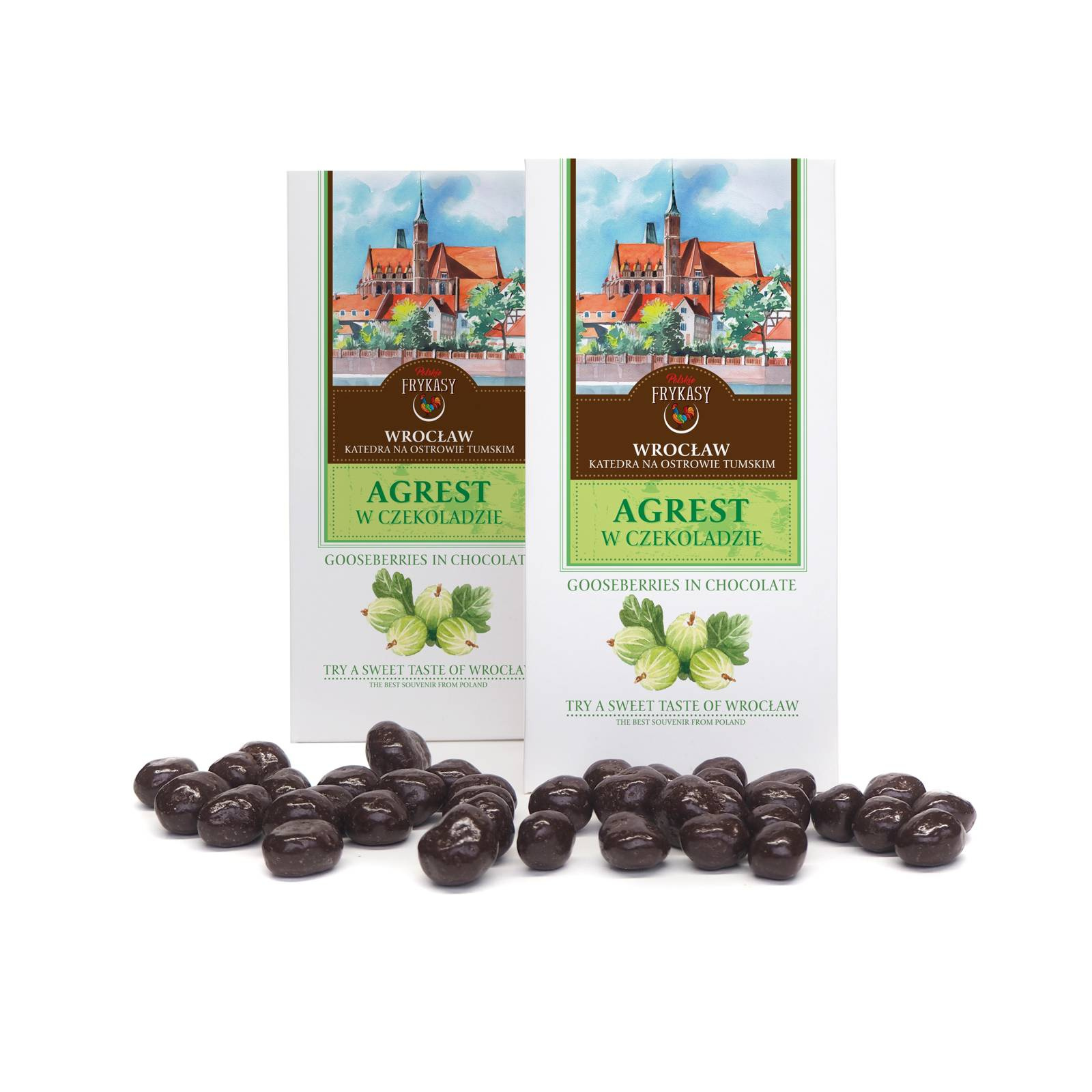 Wrocław chocolate-covered gooseberries 125g | Sweet cities \ Wrocław ...